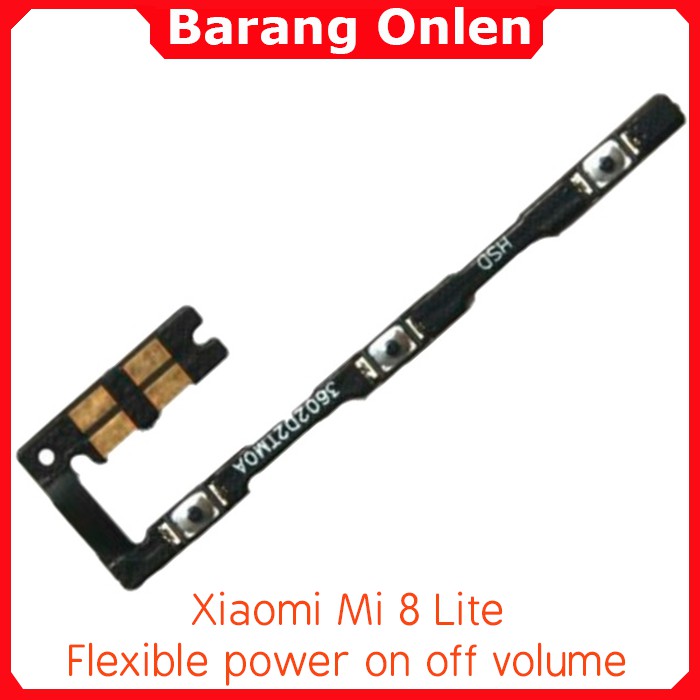 Jual Xiaomi Mi8 Lite Mi 8 Lite flexible switch tombol power on off volume fleksibel | Shopee ...