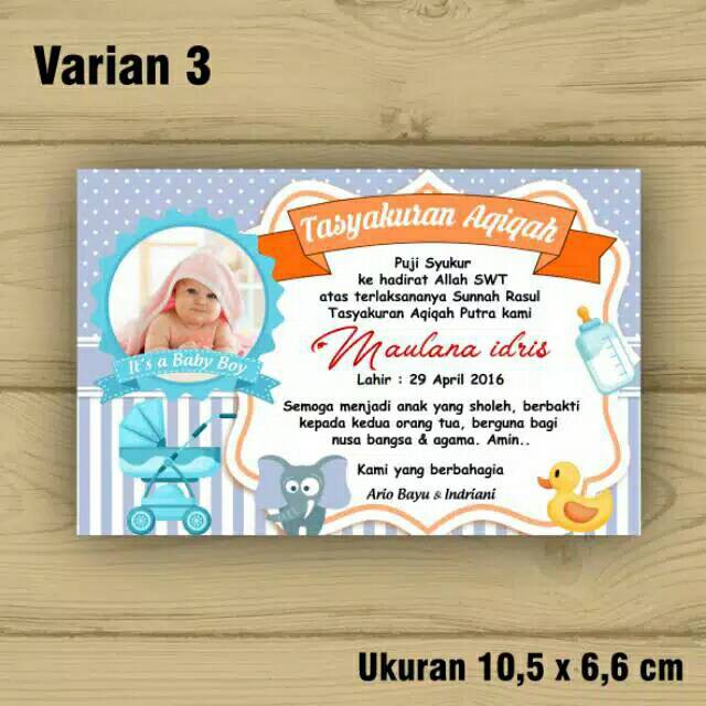 Jual Sticker Acara /Yasinan,Syukuran,Tasyakuran,Akikah | Shopee Indonesia