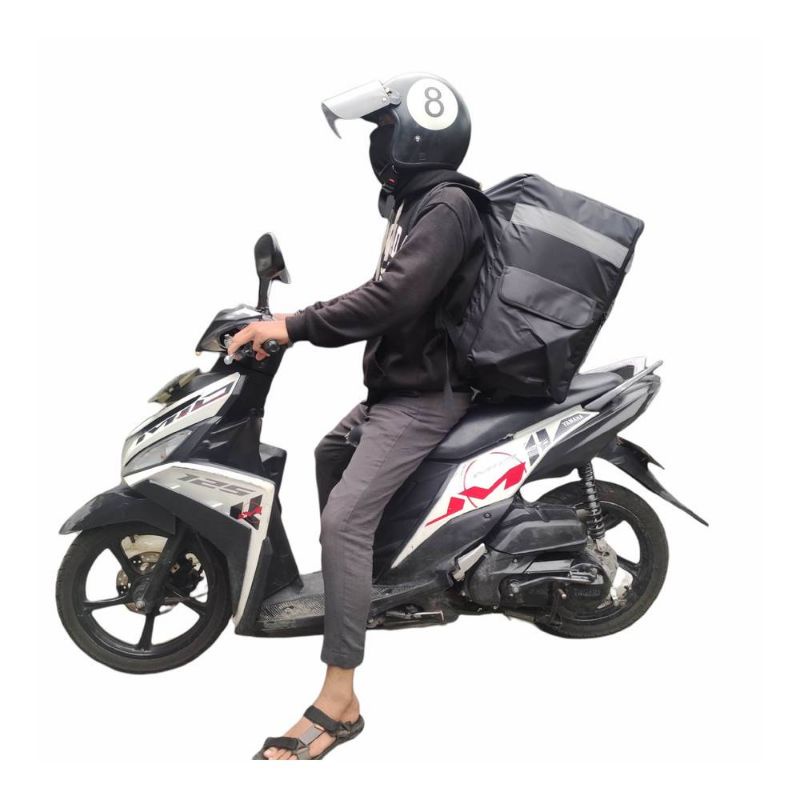 Jual PROMO 3IN1 TAS RANSEL KURIR MAKANAN/TAS DELIVERY/TAS DRIVER ONLINE ...