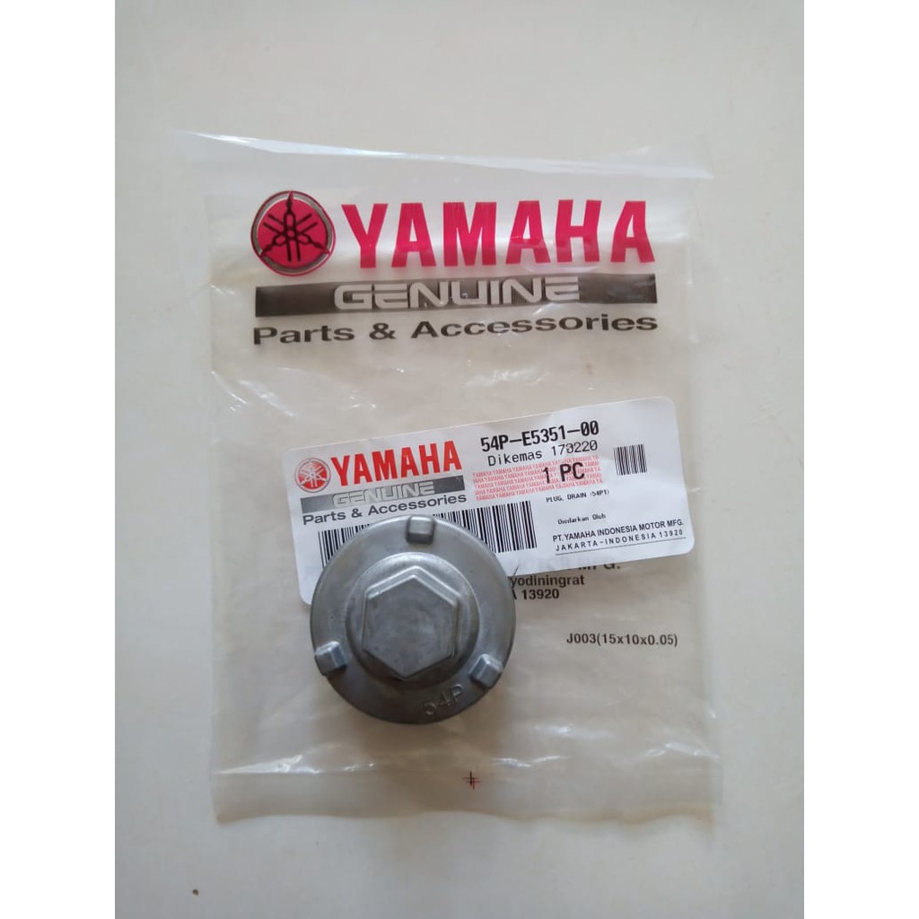 Jual BAUT TUTUP BAWAH OLI MESIN MIO J - MIO GT - SOUL GT - FINO FI ...