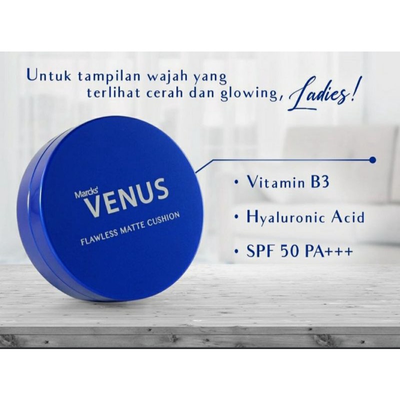 Jual VENUS FLAWLESS MATTE CUSHION (ORIGINAL) | Shopee Indonesia