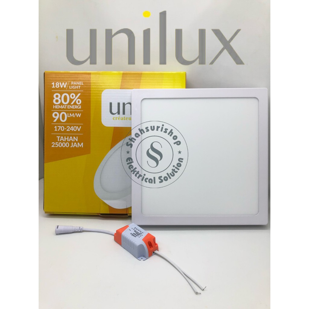 Jual LAMPU DOWNLIGHT LED PANEL OB OUTBOW KOTAK 18W 18 W WATT UNILUX ...