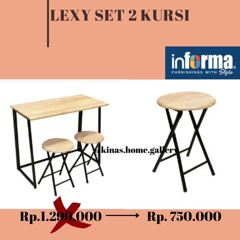 Jual MEJA SET | MEJA MAKAN INFORMA | MEJA MINIMALIS LEXI | MEJA KAYU ...