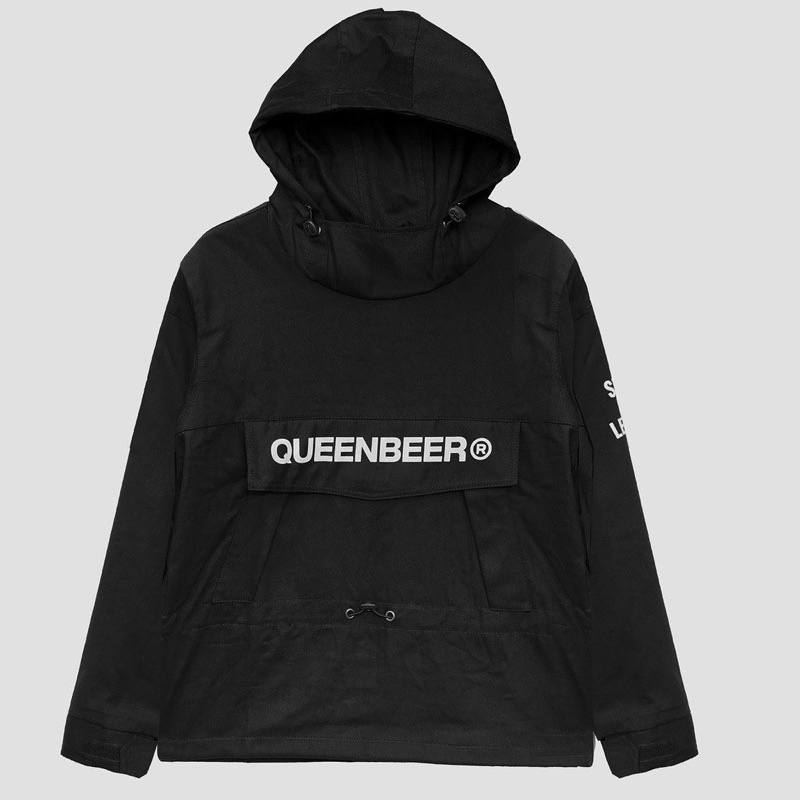 Jual QUEEN BEER - CANVAS JACKET - LEANDER BLACK JACKET ORIGINAL ...