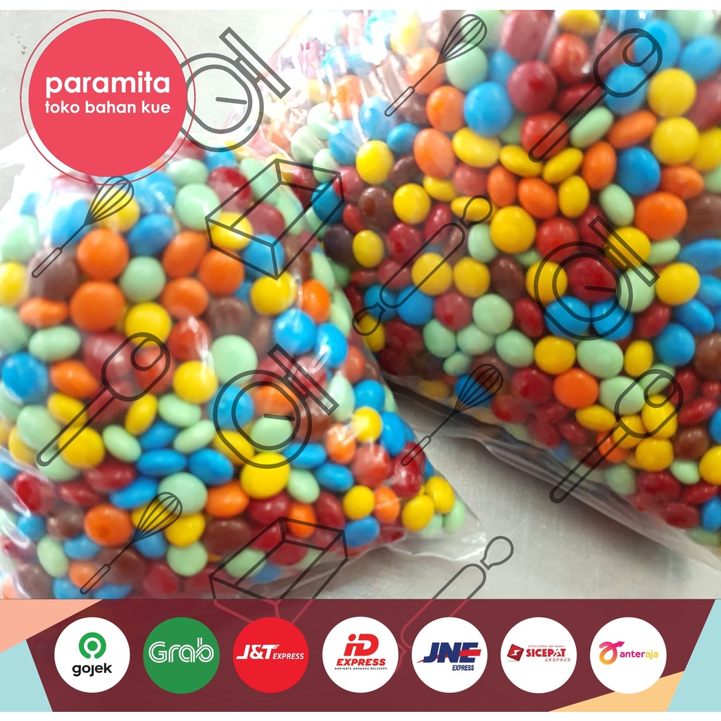 Jual Choco Chip Warna Warni 250 gr | Shopee Indonesia