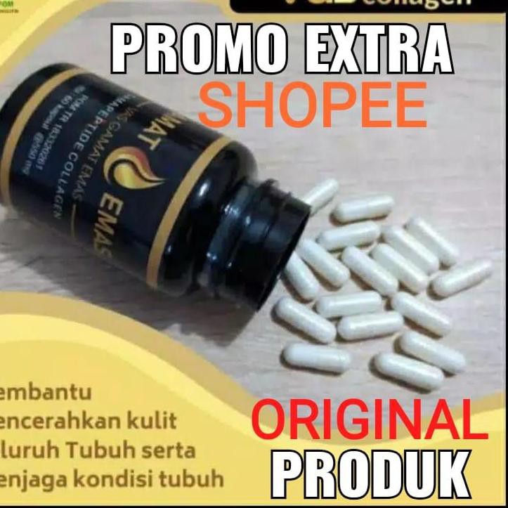 Jual VAS GAMAT EMAS COLLAGEN ASLI PEMUTIH BADAN TUBUH WAJAH TERLARIS ...