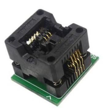 Jual SOP8 SOIC8 150mil Dip8 socket programmer adapter converter | Shopee Indonesia