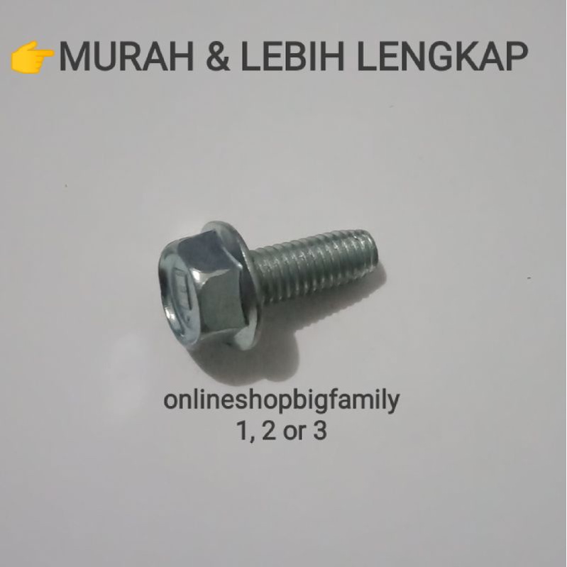 Jual BAUT BARSTEP 8x15 (BAUT INJAKAN KAKI DEPAN) | Shopee Indonesia
