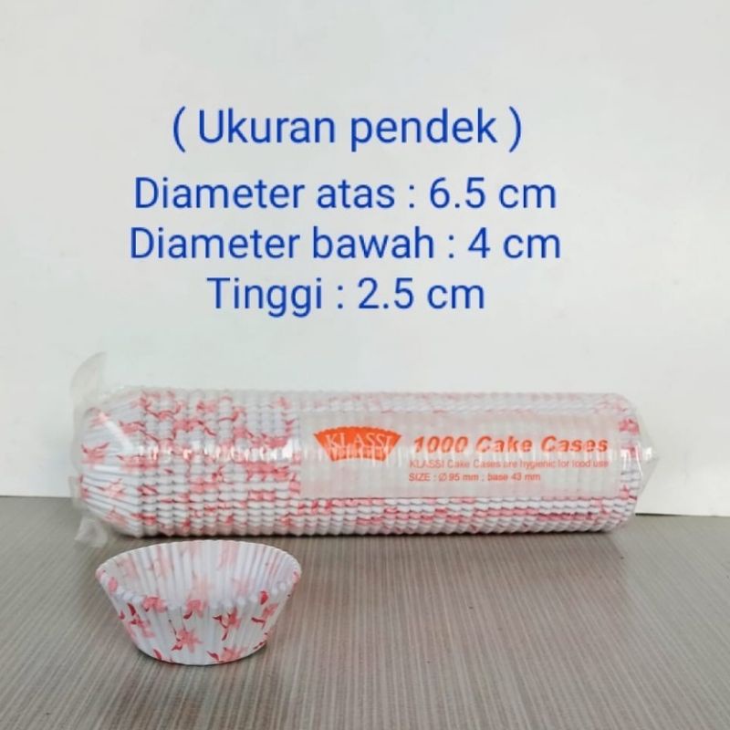 Jual cup kue klasi warna isi 1000 lembar | Shopee Indonesia