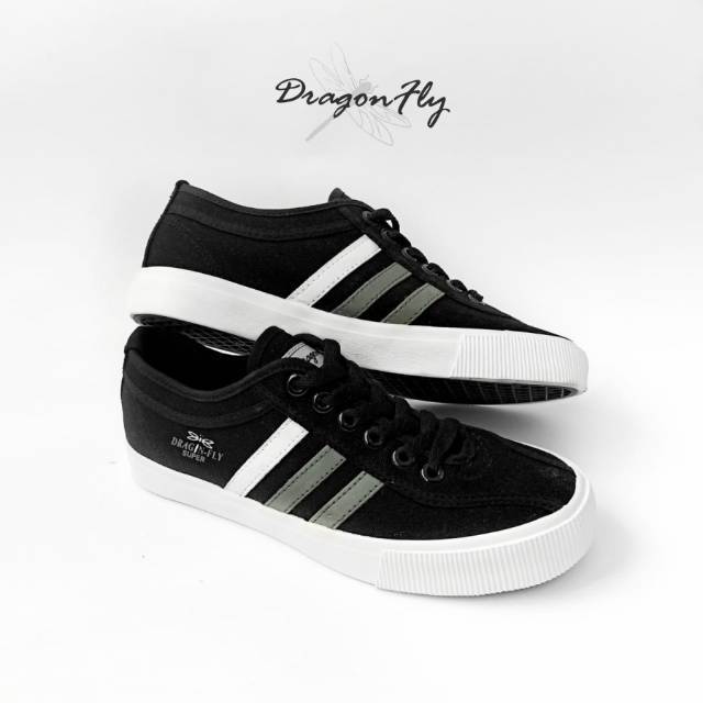 Jual Sepatu Dragonfly Falcon Hitam (Black) | Shopee Indonesia