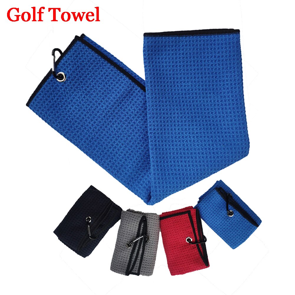 Jual PREORDER Handuk Golf 40X50Cm dengan Kait 4 Warna Kain Serat Mikro ...