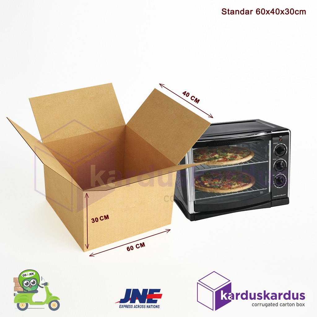 Jual KARDUS BOX KARTON PACKING ( 60 x 40 x 30 ) TEBAL DAN KOKOH ...