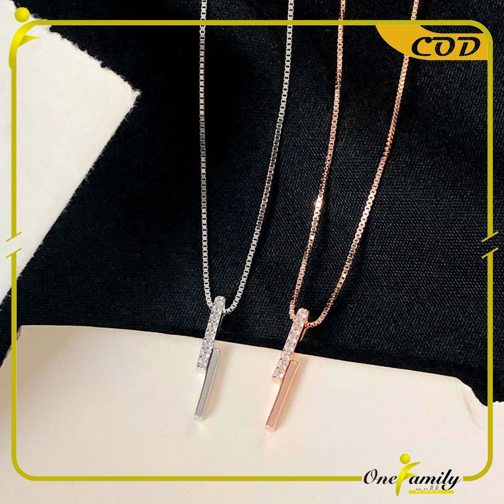 Jual ONE-K60 Kalung Bandul Mutiara Korea Style Perhiasan Kalung ...