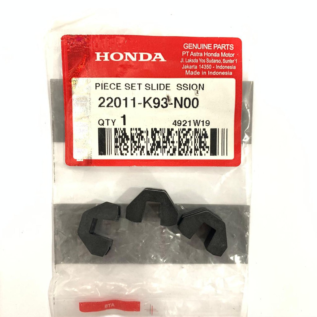 Jual PLASTIK ROLLER PIECE SLIDE BEAT SCOOPY SPACY VARIO INJEKSI ESP ISI ...