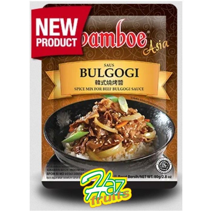 Jual Bamboe Saus Bulgogi 80 Gram | Shopee Indonesia