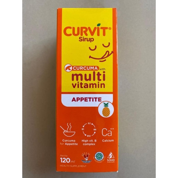 Jual Syrup Curvit Appetite ( Nafsu Makan ) | Shopee Indonesia