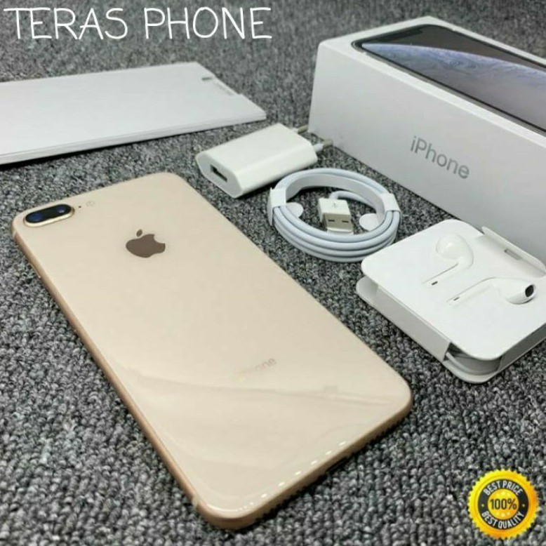 Jual iPhone 8 Plus 64GB Second Bekas Likenew 99% Mulus, Fullset Bergaransi | Shopee Indonesia