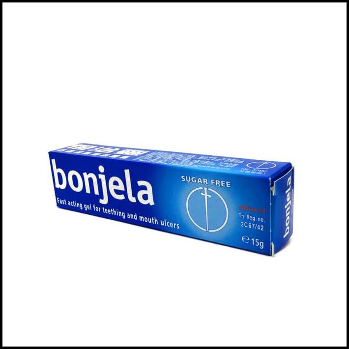 Jual KUALITAS PREMIUM OBAT SARIAWAN BONJELA GEL FOR TEETHING AND MOUTH ...
