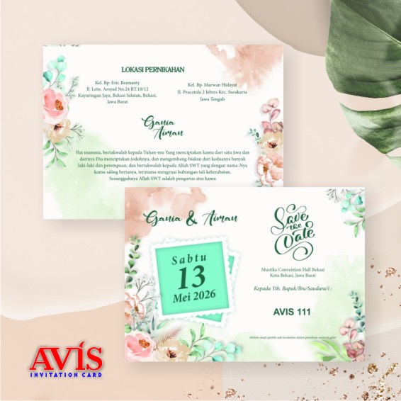 Jual AVIS 111 Blanko Undangan | Blangko Undangan | Undangan Murah ...