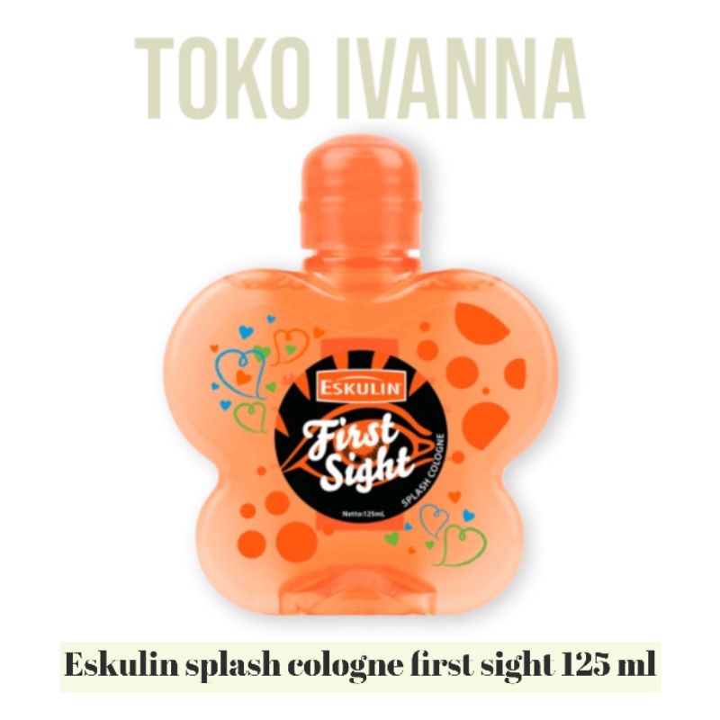 Jual Eskulin Splash Cologne First Sight 125mL | Shopee Indonesia