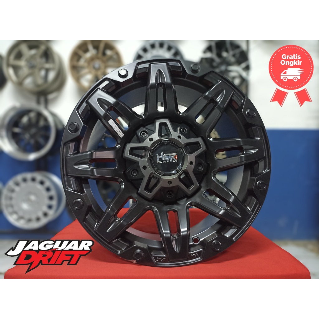 Jual Velg Mobil Semi Ofroad Hsr Ring 16 - Pelek Mobil Hsr R16 Buat ...