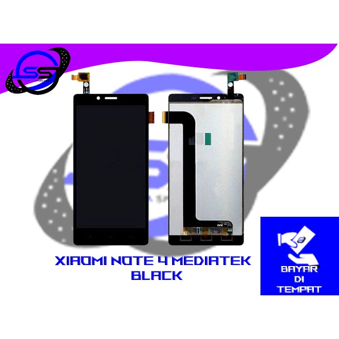 Jual LCD XIAOMI REDMI NOTE 4 MEDIATEK FULLSET DENGAN TOUCHSCREEN ...