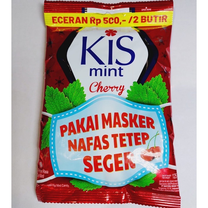 Jual Permen Kiss Ada 4 Varian Rasa: Cherry, Barley, Apple, Grape ( 1 zak 50 pcs ) | Shopee Indonesia