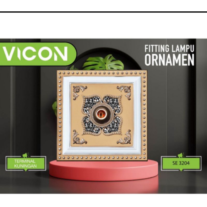 Jual Fitting Ornamen 30cmX30CM Lampu Plafon PVC,Gipsum,Grc,Multiplek ...