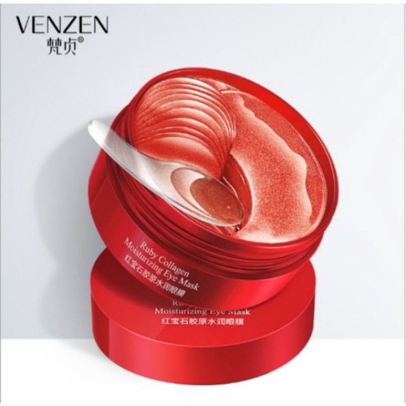 Jual Masker Mata VENZEN Collagen Isi(60lembar) | Shopee Indonesia