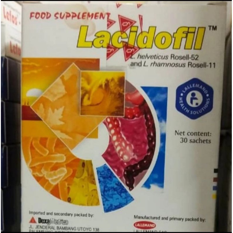 Jual Lacidofil sachet box isi 30 sachet | Shopee Indonesia