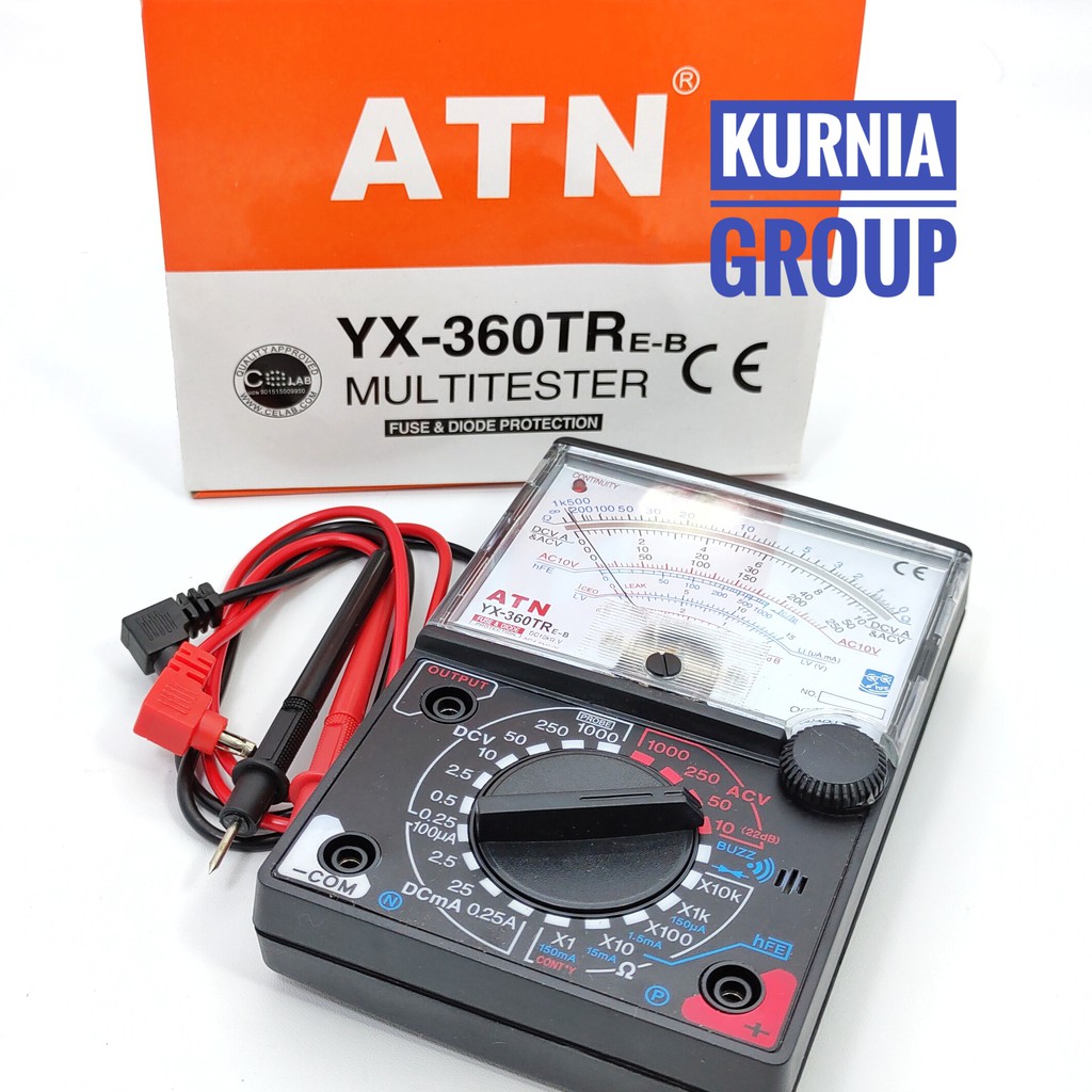 Jual MULTI TESTER ANALOG BESAR & KECIL AVO METER MULTIMETER MANUAL ALAT ...