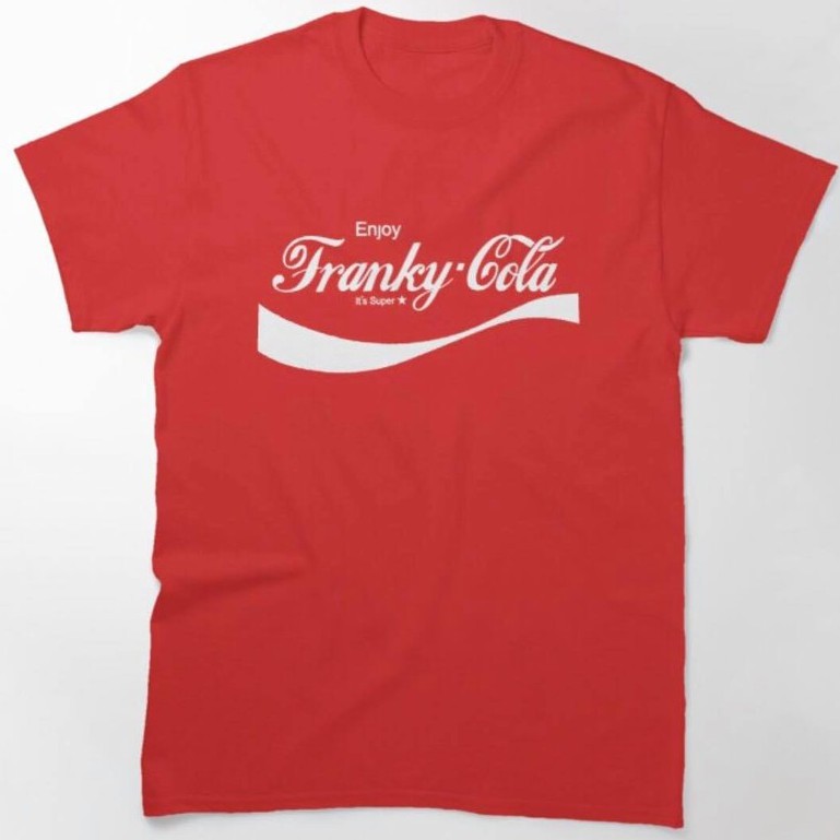 Jual Tshirt Franky Cola Red Anime Onepiece | Shopee Indonesia
