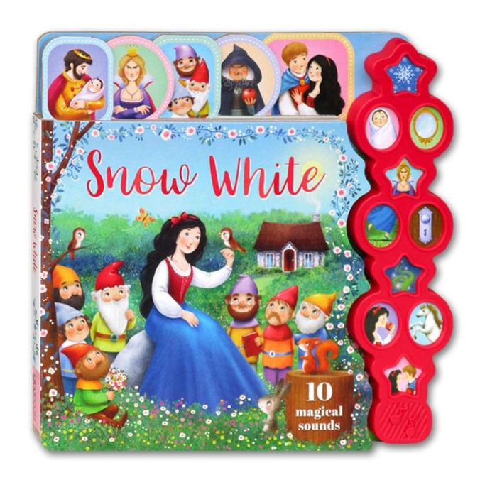 Jual Snow White Tabbed Sound Board Book with 10 Magical Sounds | Shopee ...
