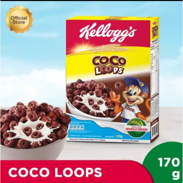 Jual Kelloggs coco loops 170gr | Shopee Indonesia