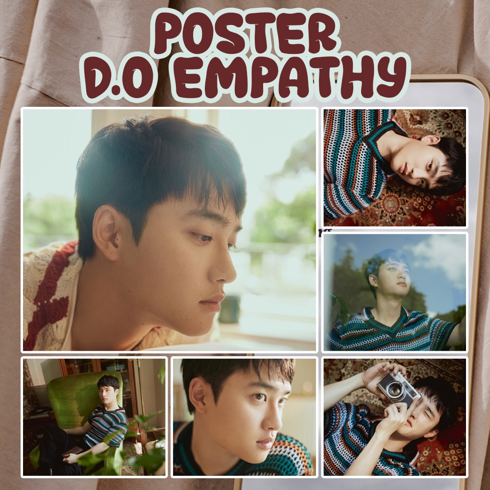 Jual Poster EXO DO EMPATHY | Poster Kpop A4 A5 A6 Murah Murah (Part A ...