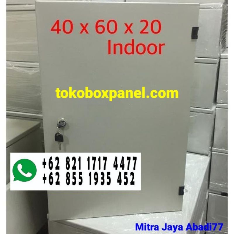 Jual Box panel indoor plat 1mm 40x60x20 60x40x20 40 x 60 x 20 40x60 ...