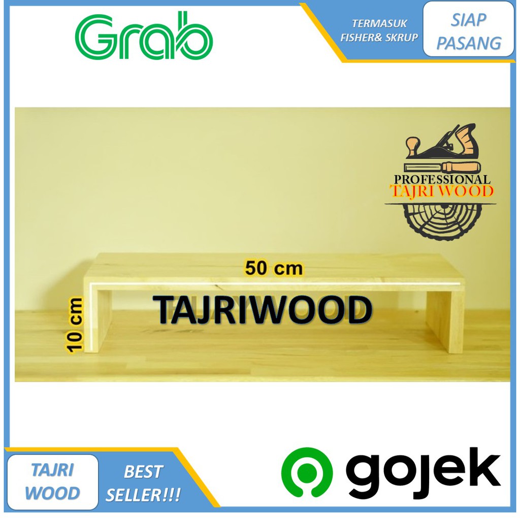 Jual Dudukan Alas monitor / meja dudukan monitor stand kayu / ALAS ...