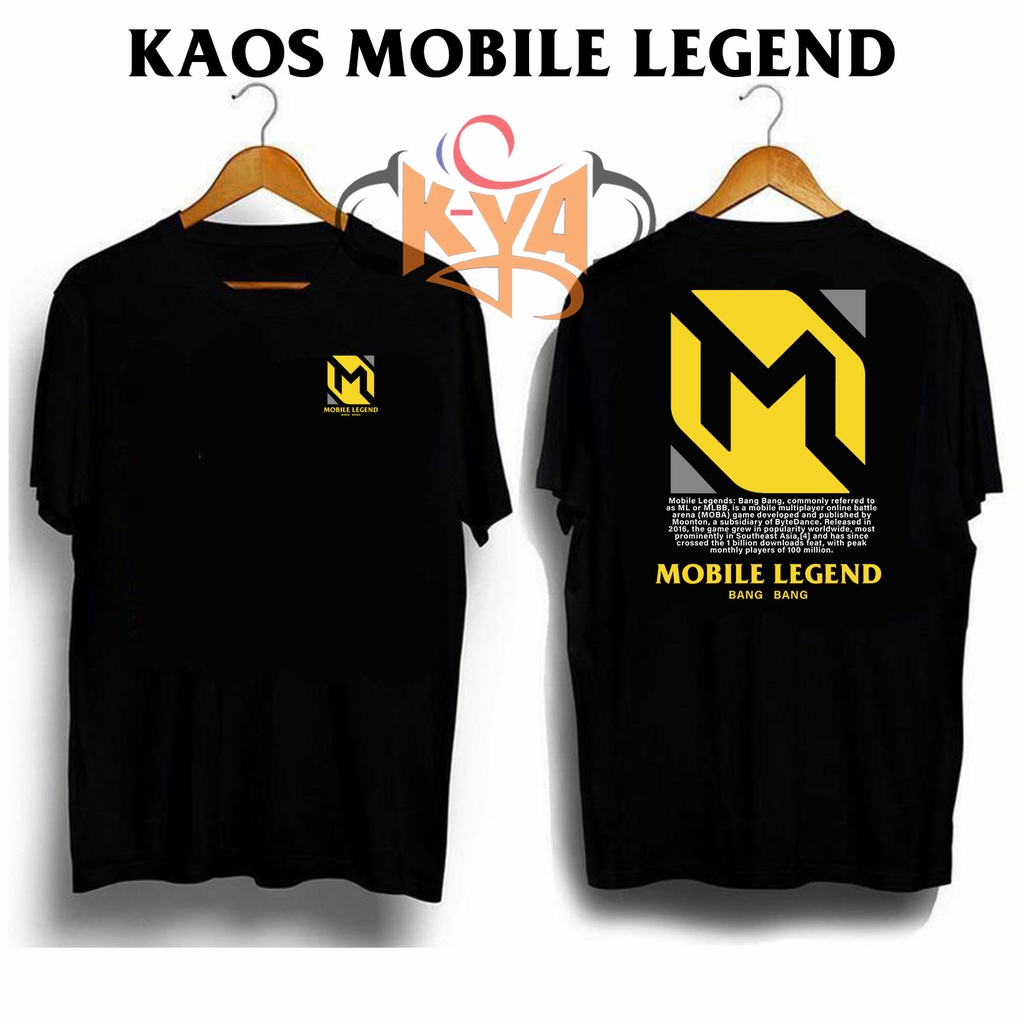 Jual K - YAA - Kaos Mobile Legend / Kaos Terbaru 2022 / Kaos Pria Dan ...