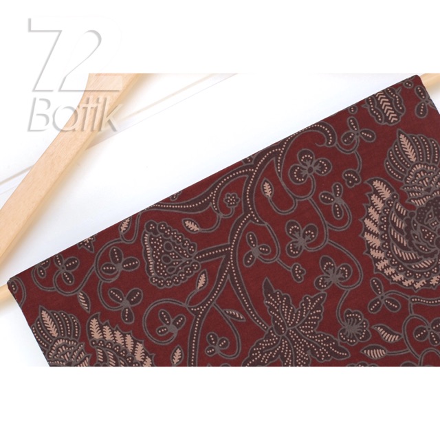 Jual BAHAN BATIK PREMIUM Katun Warna Merah Maron Burgundy Ungu Earthy ...