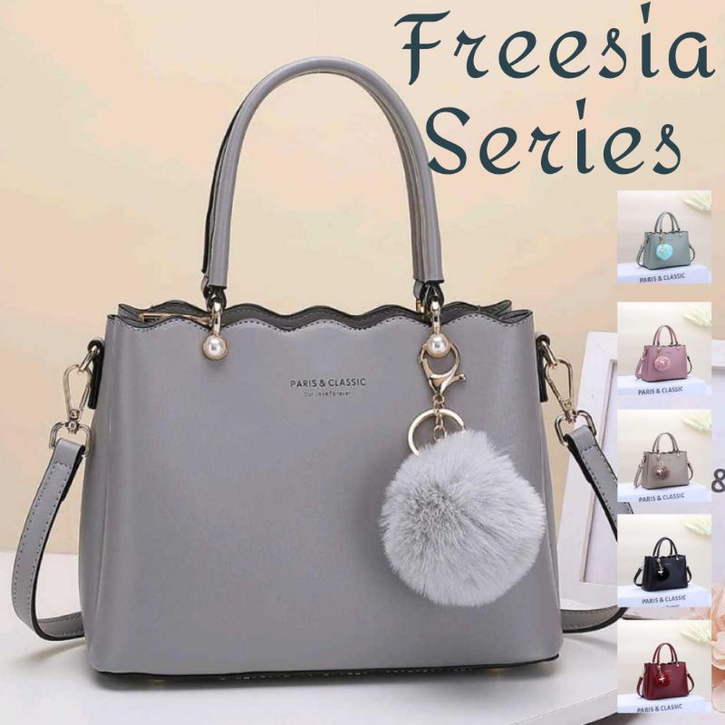 Jual TAS WANITA FREESIA SERIES|TAS PARIS CLASSIC 93315 | Shopee Indonesia