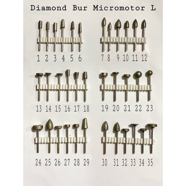 Jual Micromotor Diamond Bur L | Shopee Indonesia