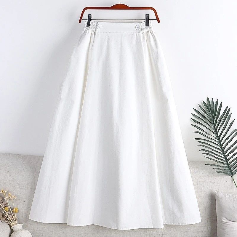 Jual ROK NATHAS BAHAN LINEN ROK PANJANG WANITA ROK WANITA KOREAN STYLE ...