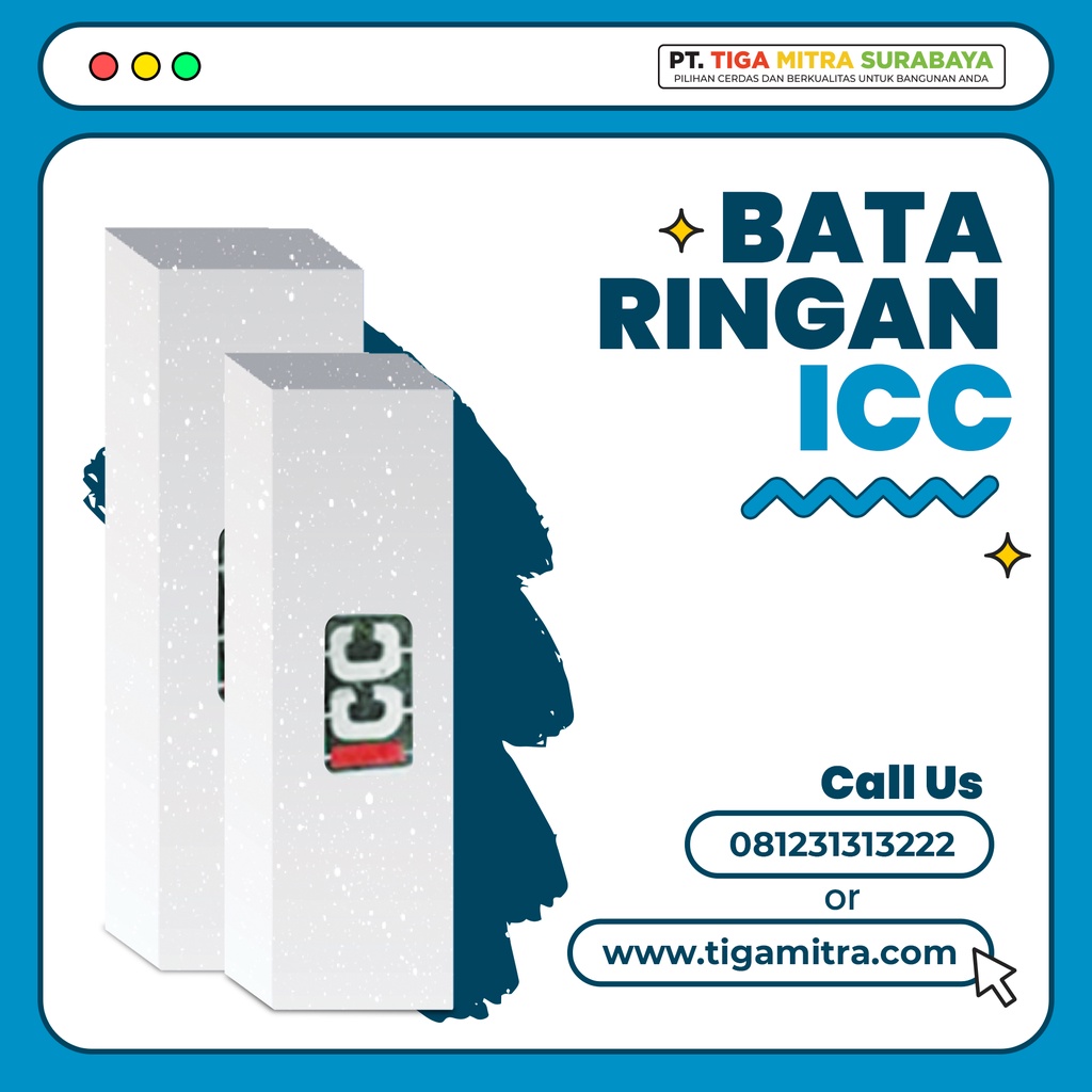 Jual Bata Ringan ICC | Shopee Indonesia