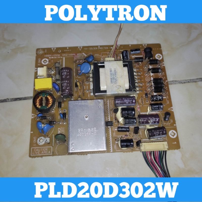 Jual Power Supply TV LED POLYTRON PLD20D302W Power Supply TV POLYTRON PLD20D302W Power Supply ...