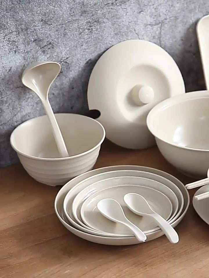 Jual PIRING MAKAN WHEAT STRAW | 2 UKURAN BESAR DAN KECIL | BPA FREE ...