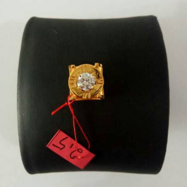 Jual Liontin Emas asli model jam romawi | Shopee Indonesia