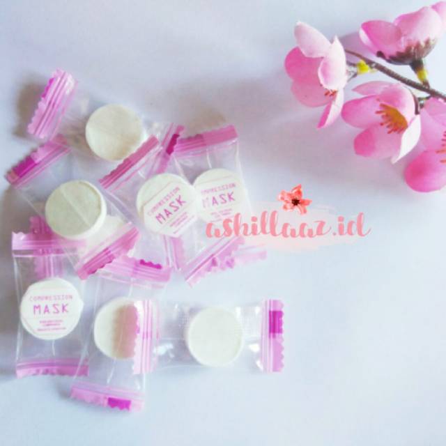 Jual Compressed Paper Mask Sheet / Tablet Mask / Masker Kertas | Shopee ...
