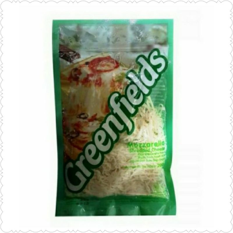 Jual Greenfields Mozarella Shredded Cheese 200gr | Shopee Indonesia
