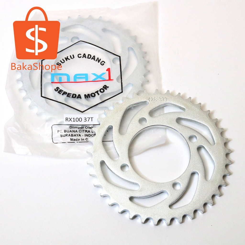 Jual Gear Gir Belakang 37T Yamaha RX100 RX King RXS F1ZR Vega R Jupiter ...