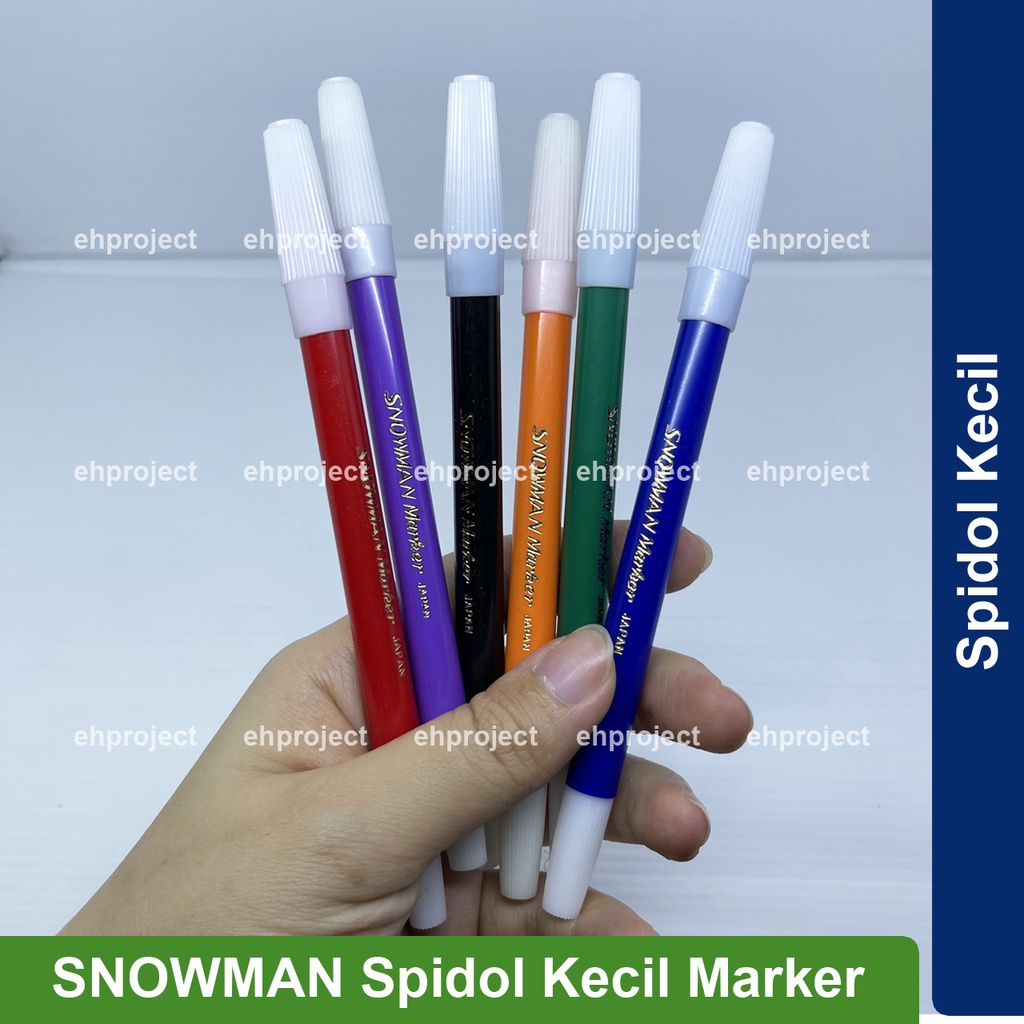 Jual Spidol SNOWMAN Spidol Kecil Marker ORI PW 1A Spidol Menulis ...